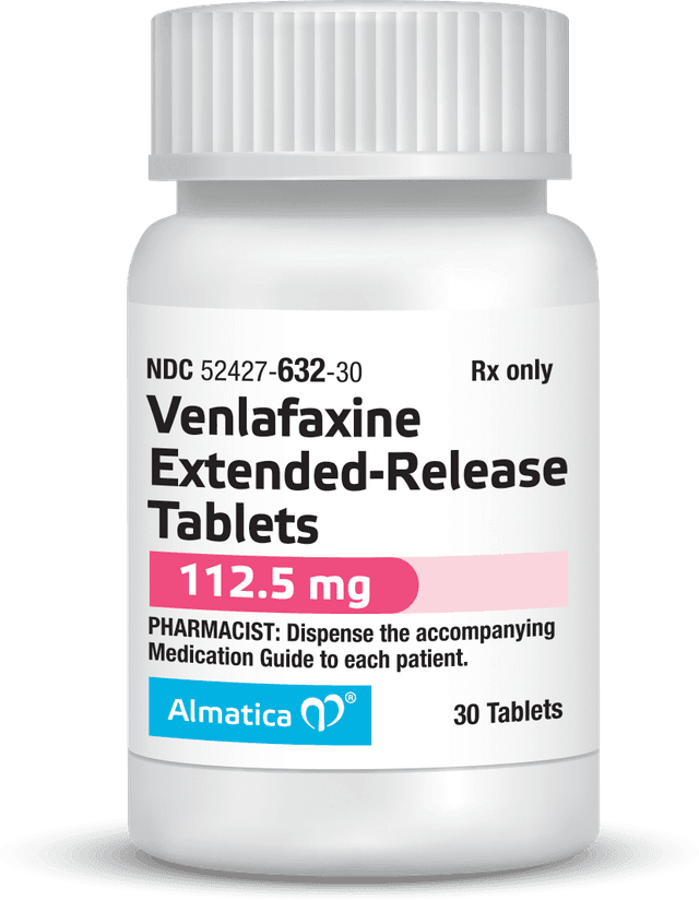 Venlafaxine Extended-Release Tablets 112.5 mg